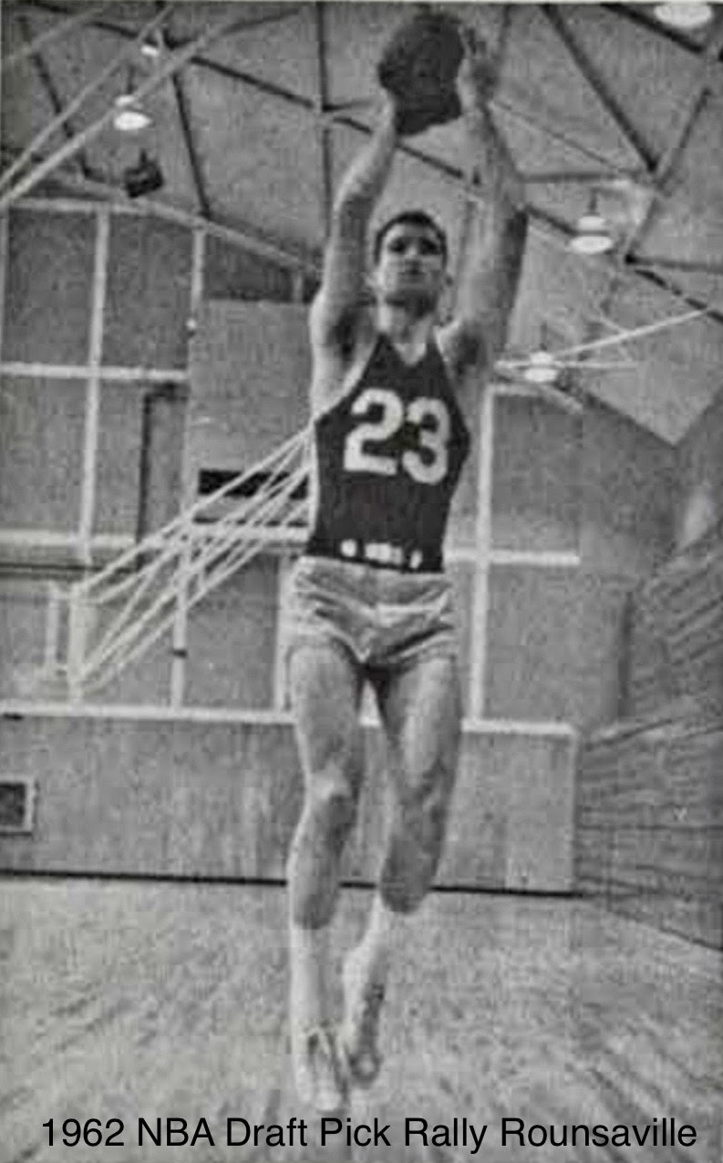 62nd Anniversary of Rally Rounsaville's Selection in 1962 NBA Draft ...